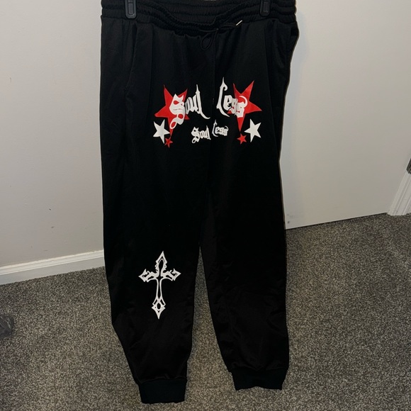 Pants | Graphic Designed Joggers | Poshmark